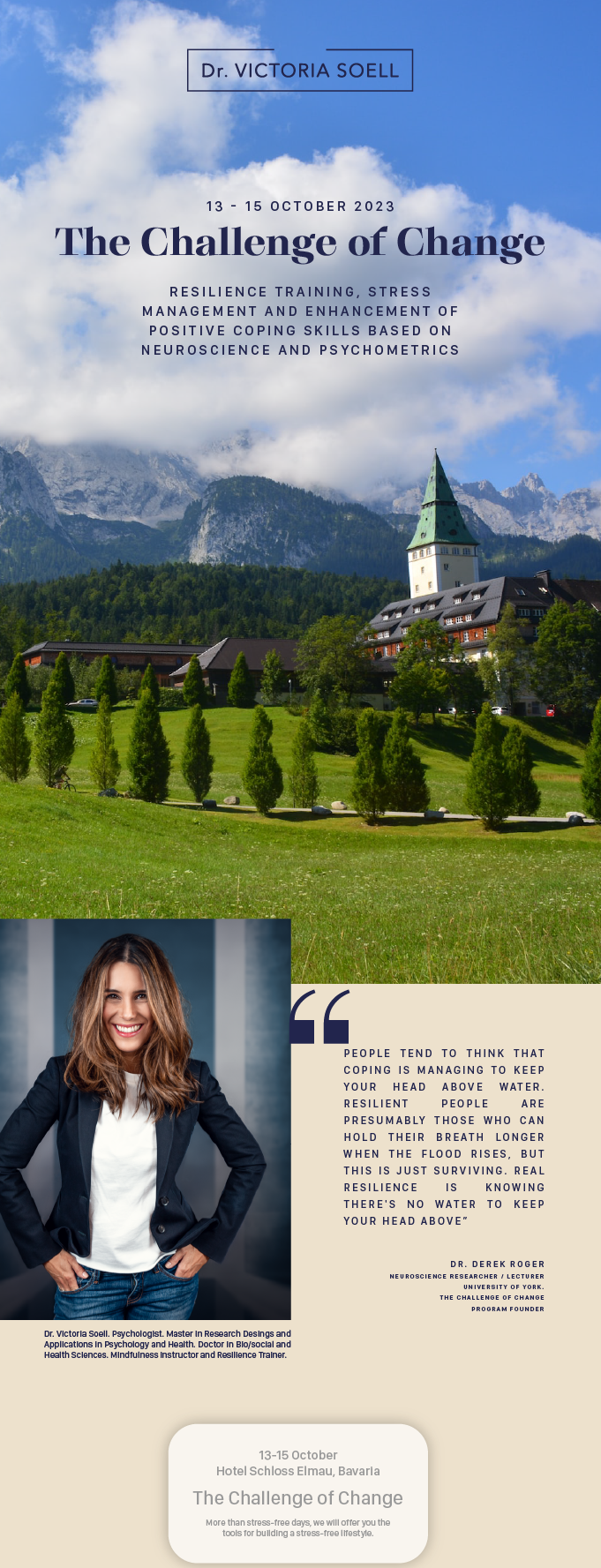 THE CHALLENGE OF CHANGE WORKSHOP